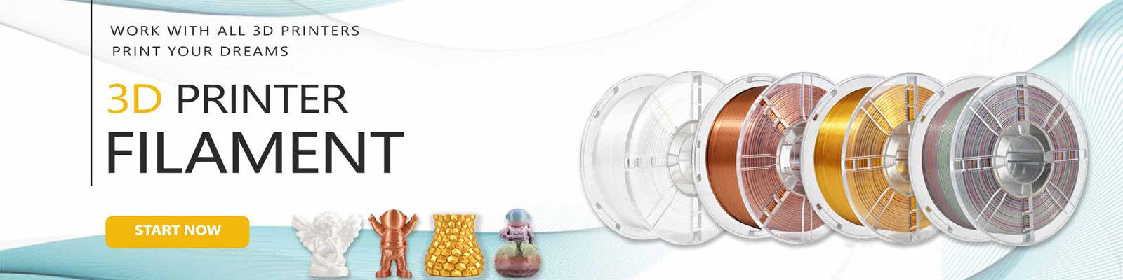 Quality PLA Filament & PLA Rainbow Filament factory from China